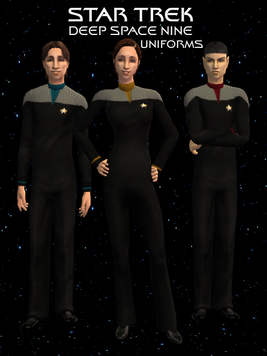 Star Trek Deep Space Ni Uniform DS9 Red Jumpsuit Star Trek Deep Space