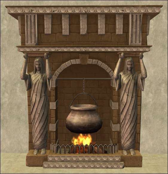 Two TSM Fireplaces as Functional Cooking Stoves | Nixed Sims