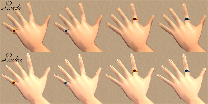 Signet Rings for Hat | Nixed Sims