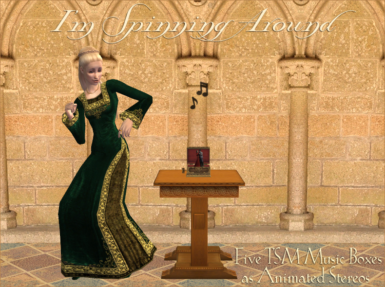 Five TSM Music Boxes as Animated Stereos | Nixed Sims