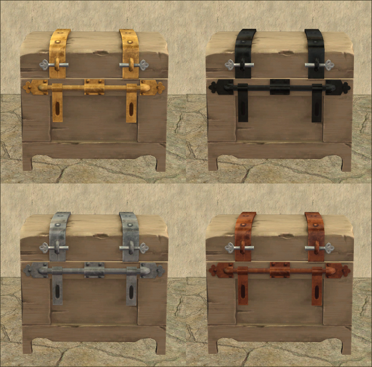 Six Animated TSM Clothes Chests | Nixed Sims