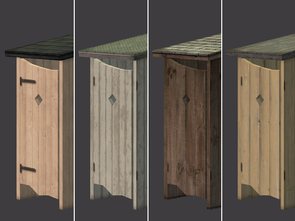 All-in-One Outhouse | Nixed Sims