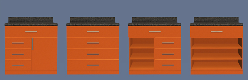 Counter Completers: Add-ons for Eight Maxis Counters | Nixed Sims