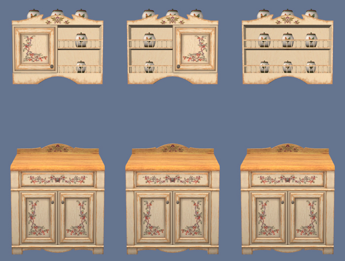 Completer Completers: MOAR Maxis Counter Add-Ons! | Nixed Sims