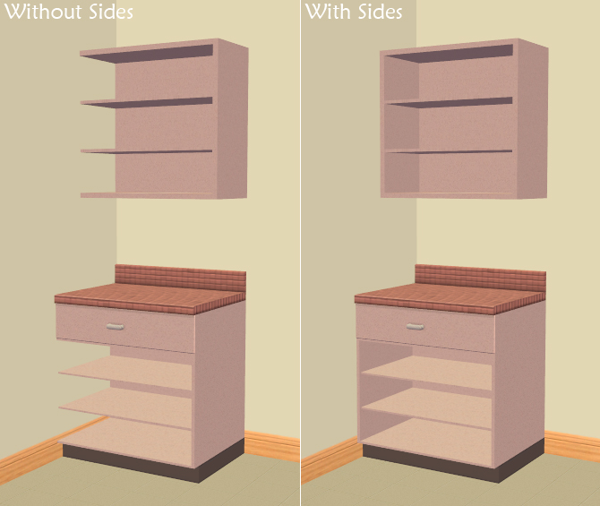 Completer Completers: MOAR Maxis Counter Add-Ons! | Nixed Sims